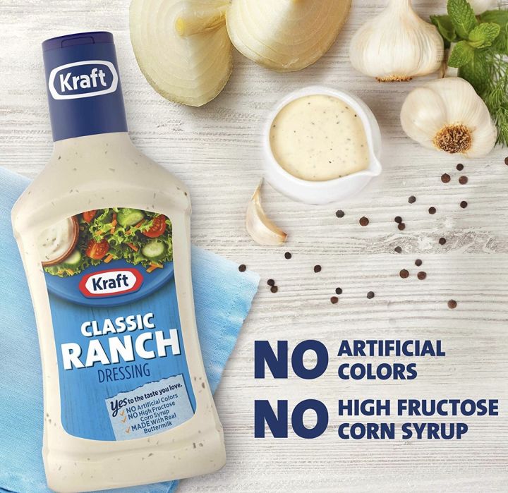 Kraft Classic Ranch Salad Dressing (16 fl oz Bottle) | Lazada PH