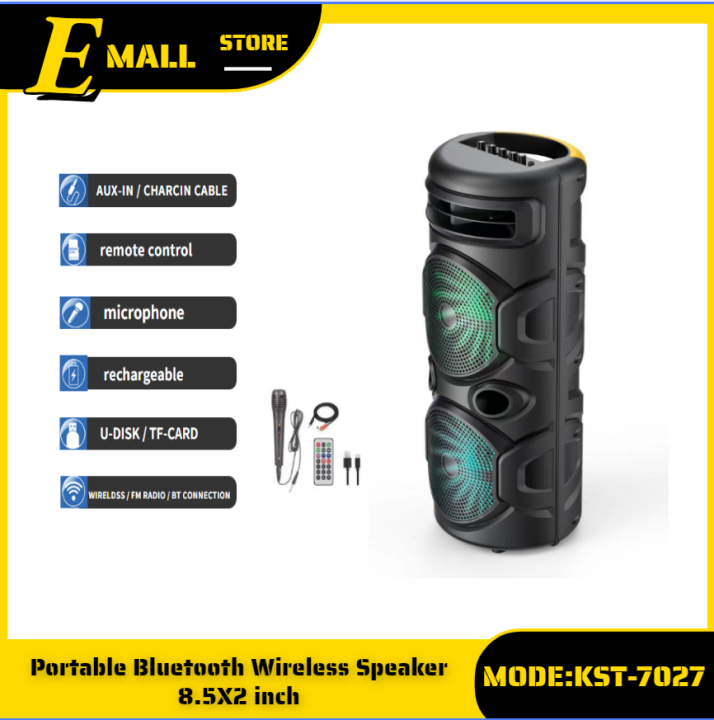 KST-7027 with digital display speaker Bluetooth karaoke videoke ...