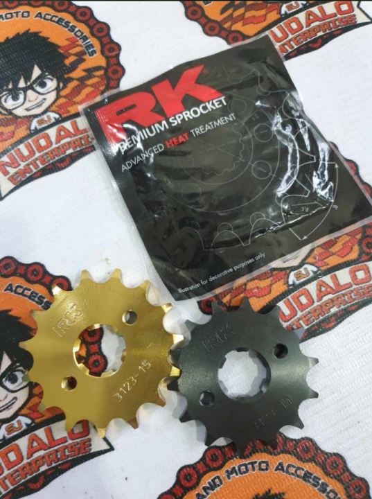 RK Engine Sprocket 428 for RS150 / GTR150 / CBR150 | Lazada PH