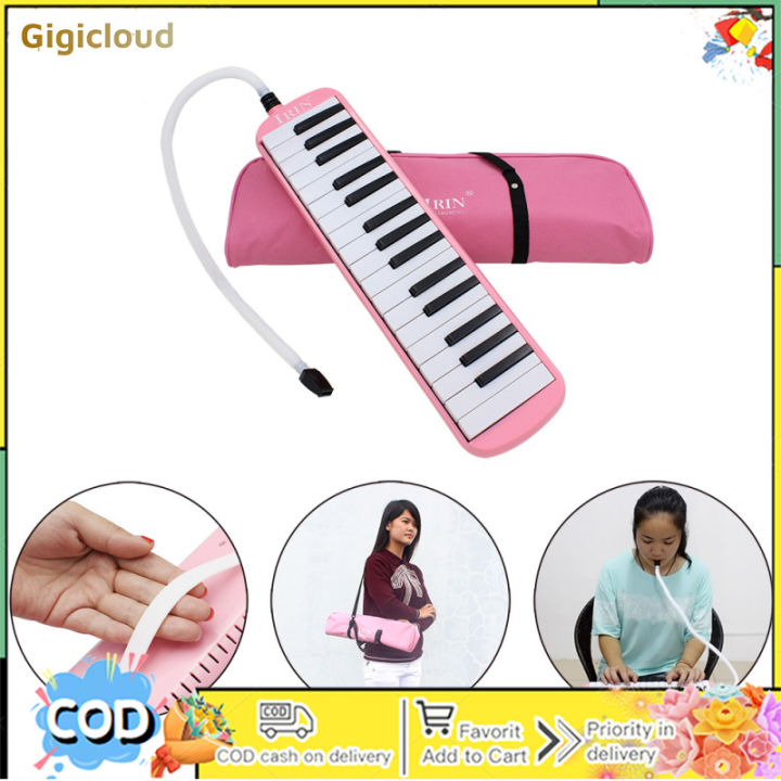 32 Key Piano Style Melodica with Deluxe Carrying Case Organ Accordion ...