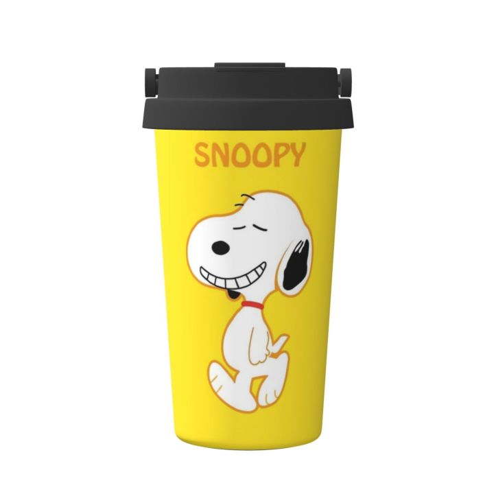Snoopy แก้วกาแฟส่วนบุคคล500มล. | Mug Baja Tahan Karat ที่กำหนดเอง ...