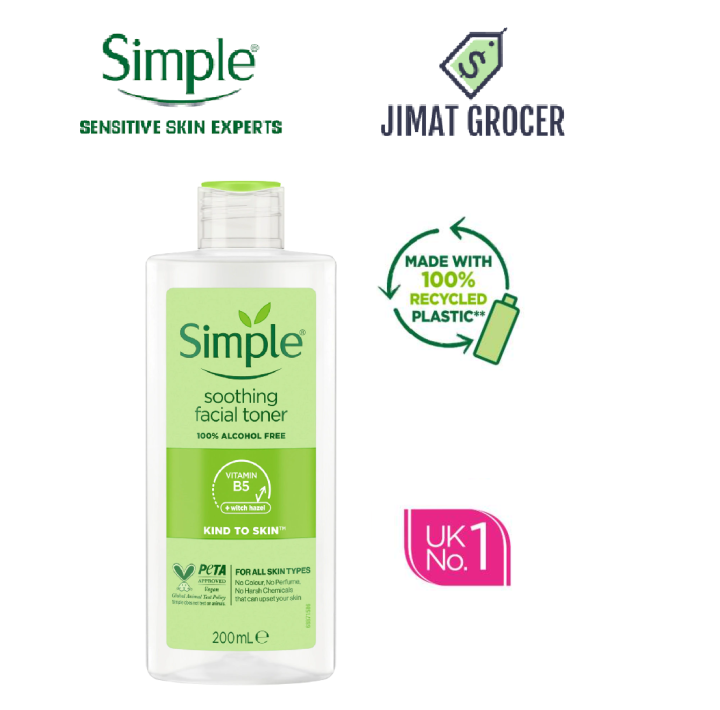 Simple Soothing Facial Toner 200ml | Lazada