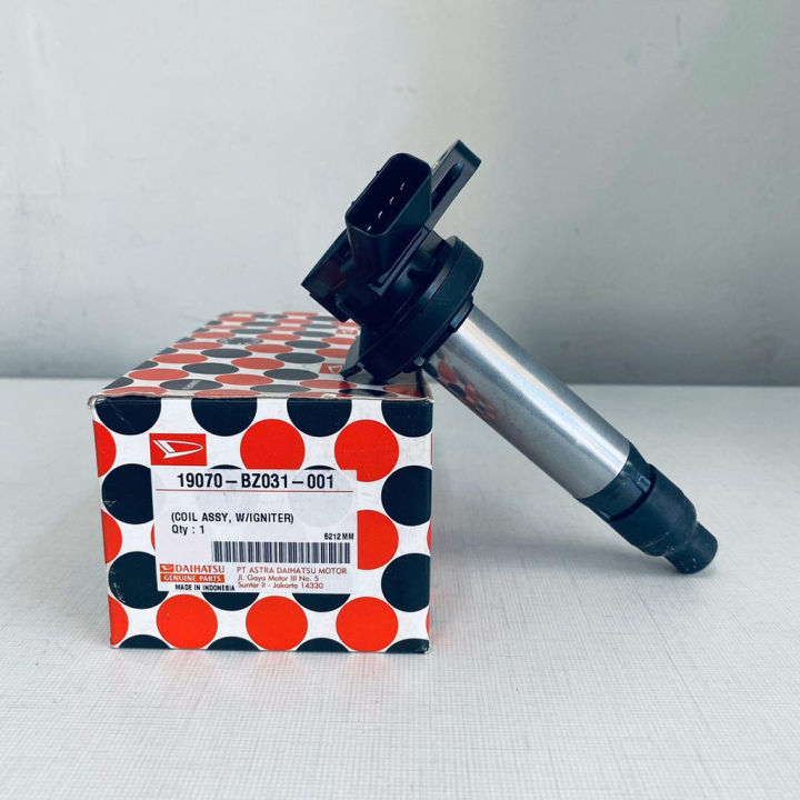 DAIHATSU GENUINE IGNITION PLUG COIL FOR MYVI 1.3 & 1.5 LAGI BEST / ALZA ...