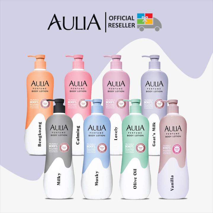 AULIA Perfume Body Lotion 600 ml Hand Body With Niacinamide,Vitamin ...