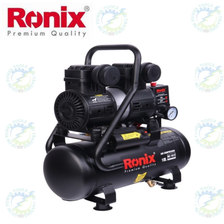 AIR COMPRESSOR 1.7 HP "SILENT TYPE" (RONIX GERMANY) | Lazada PH