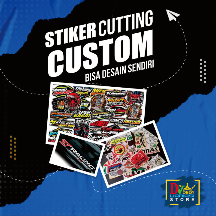 STIKER CUTTING CUSTOM BY REQUEST | Lazada Indonesia