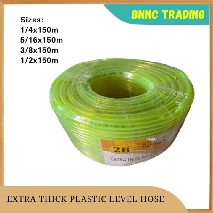 EXTRA THICK PLASTIC LEVEL HOSE SOLD PER ROLL *1/4 *5/16 *3/8 *1/2 ...