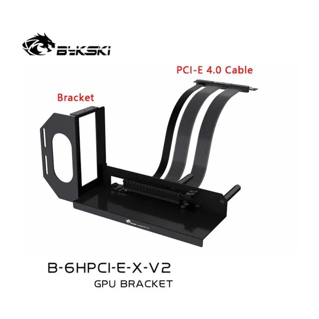 Bykski B-6HPCI-E-X 25cm PC Graphics Cards PCI Express Connector Cable ...