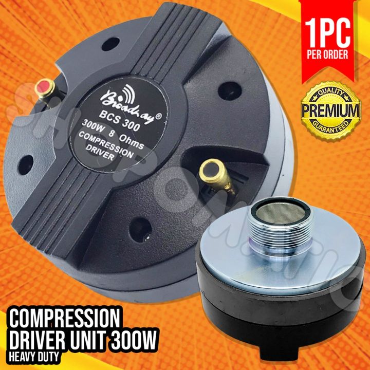 300 Watts Compression Driver Unit Broadway tweeter Pure Titanium ... 300 Watts Compression Driver Unit Broadway tweeter Pure Titanium ...