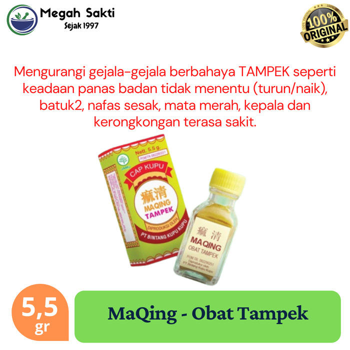 MaQing / Mapoh - Obat Tampek dan Campak Kemasan baru BKK | Lazada Indonesia