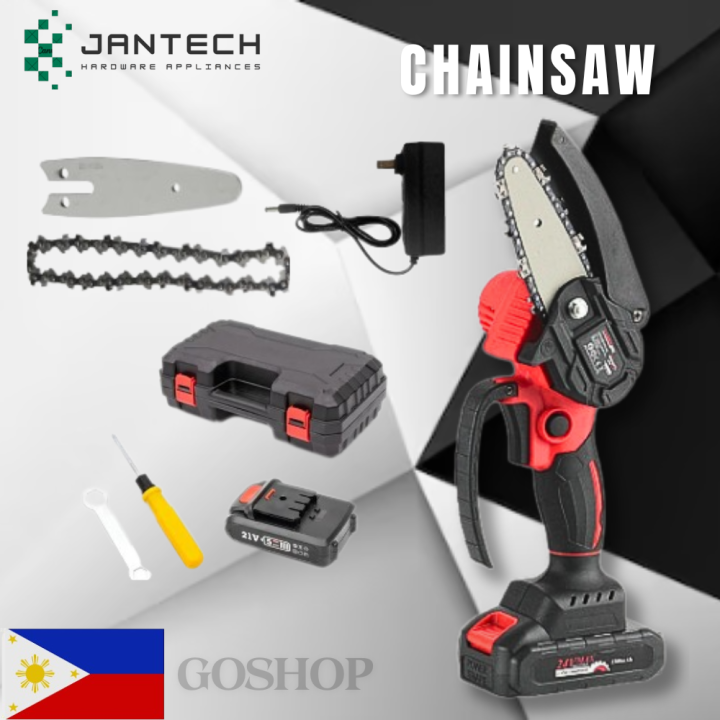 JANTECH Original Cordless Chainsaw Cordless Chainsaw Electric Saw ...