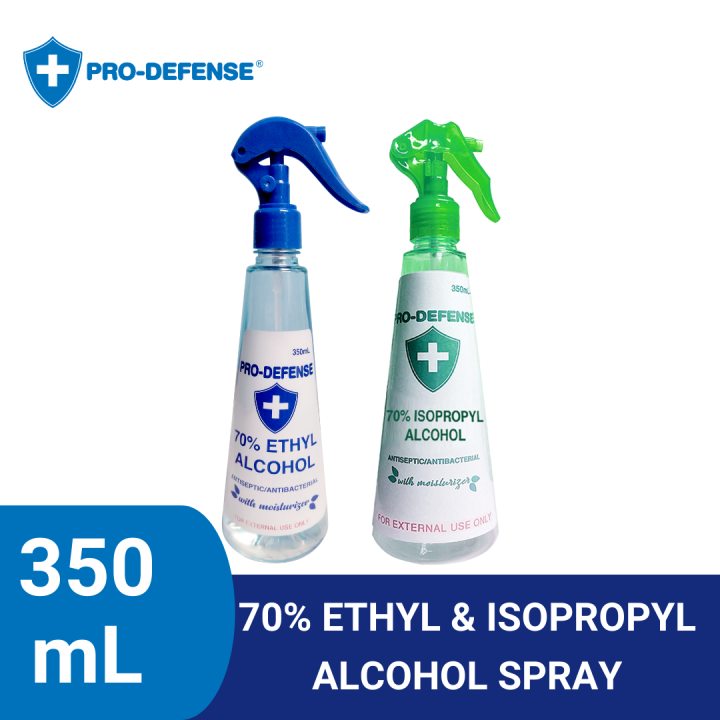 Pro-Defense 70% Ethyl and Isopropyl Alcohol Spray 350 ml | Lazada PH