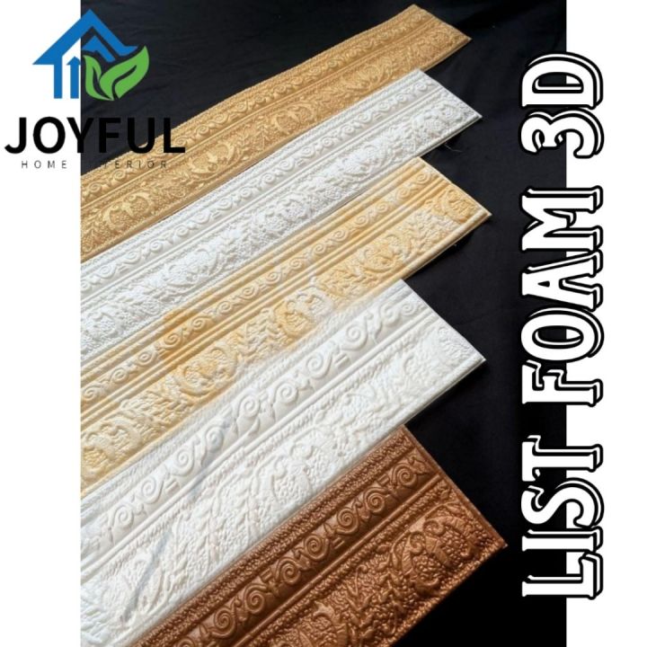(COD) LIST FOAM 3D • UK. 9cmX2,3m • HIGH QUALITY | Lazada Indonesia