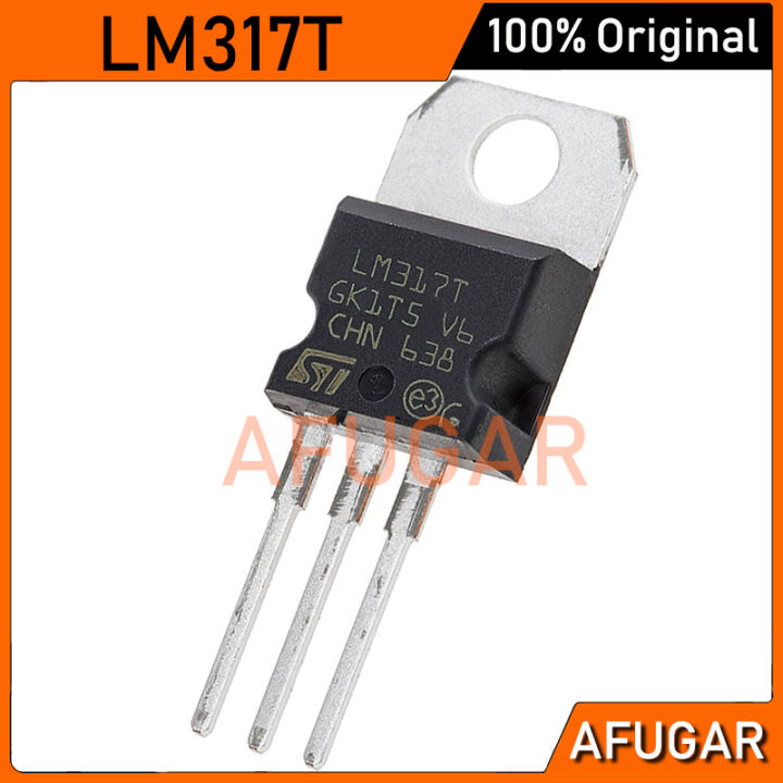 20PCS Original LM317T Adjustable 2.2-37V Voltage Regulators LM317 LM317t LM 317T TO220 317 1.2V ...