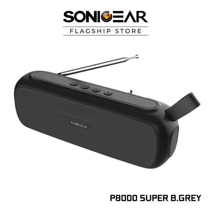 SonicGear P8000 Super Bluetooth 5.0 Portable TWS Speaker | Lazada Singapore