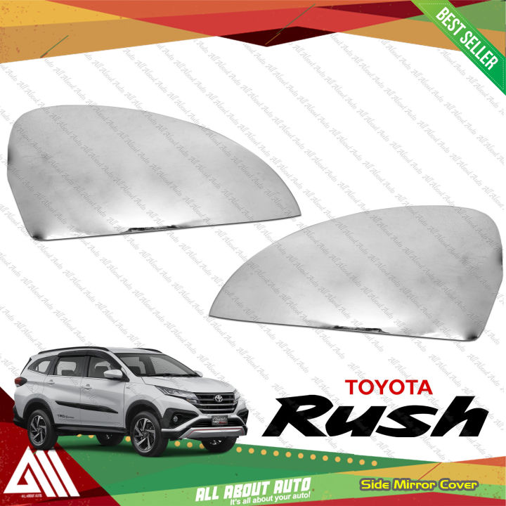 Toyota Rush 2018-2021 Side Mirror Cover (Chrome) | Lazada PH