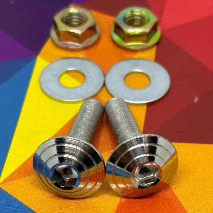 Plaka Gold bolts for Motorcycle plate / Car Plate Sold as pair | Lazada ...