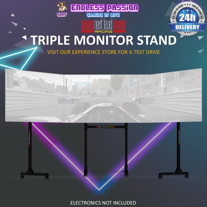 Next Level Racing Free Standing Triple Monitor stand (NLR-A010 ...