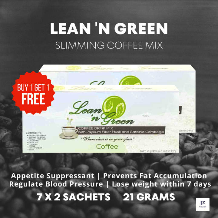 BUY 1 TAKE 1 Original Lean N Green Slimming Coffee | Slimming, Lose ...