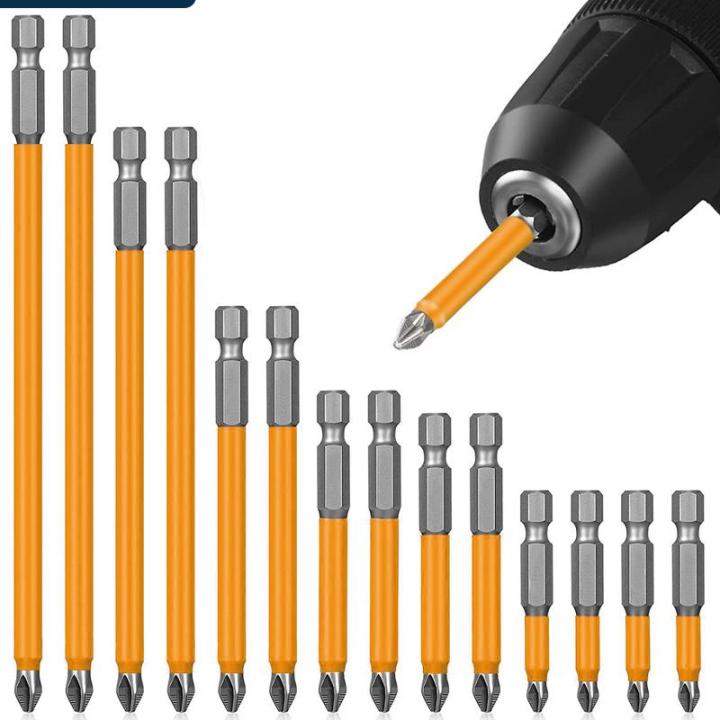 Set Mata Obeng untuk Bor Listrik 14 Buah, Set Mata Bor Kunci Pas ...