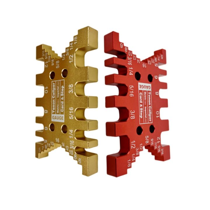 Woodworking Tenon Gaps Gauge Measuring Card Workbench Tenon Cutter ...