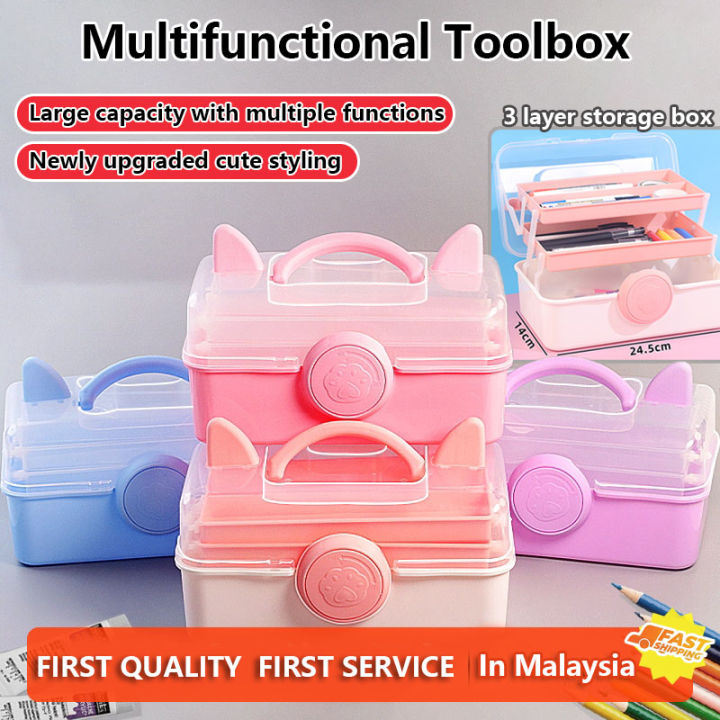Three-Layer Transfer Box Foldable DIY handmade Guka matching box Cute ...