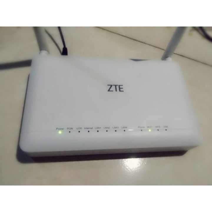 Router ZTE GPON F670L dual band 2.4 ghz dan 5ghz Original ZTE Network ...