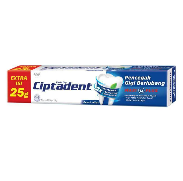 Ciptadent Pasta Gigi Kemasan 75 / 190 gr | Lazada Indonesia
