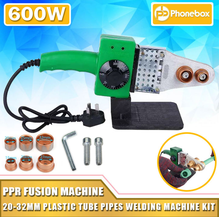 PHONEBOX 600W / 800W PPR FUSION MACHINE 20MM-32MM Plastic Pipes Welding ...