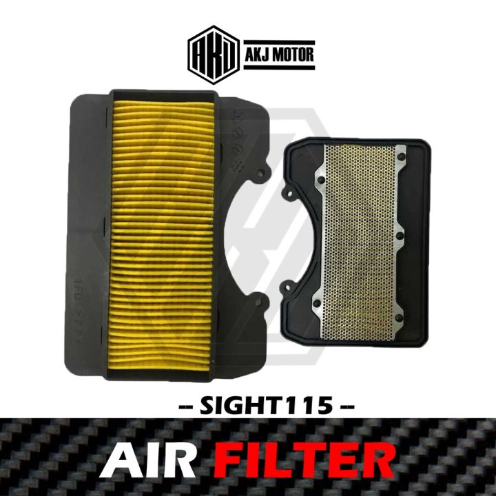SIGHT 115 Stock Air Filter High Flow Ordinary Filter Motorcycle | Lazada PH