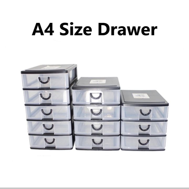 Plastic A4 Drawer Drawer A4 A4 Document Cabinet Storage A4 Laci