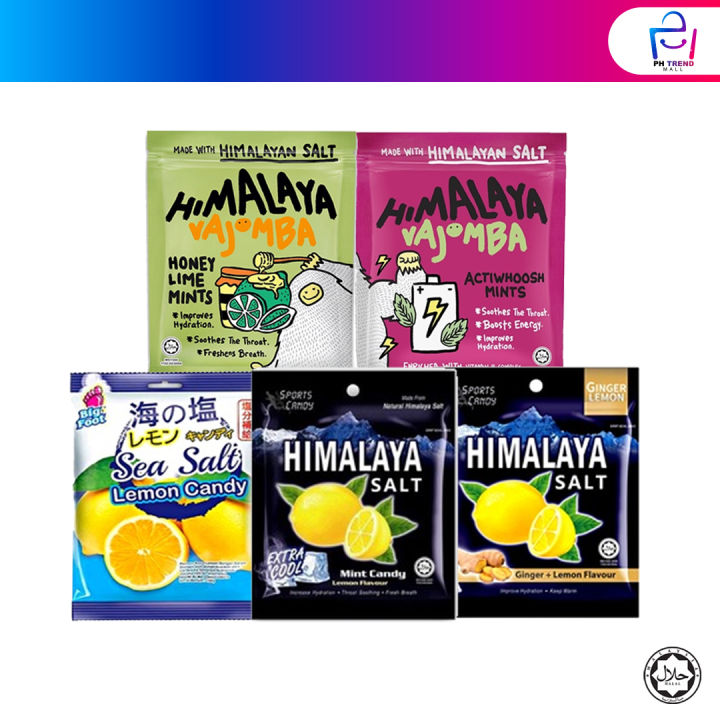 Himalaya Salt Sports Candy / Himalaya Vajomba 15g Salt Lemon Candy ...