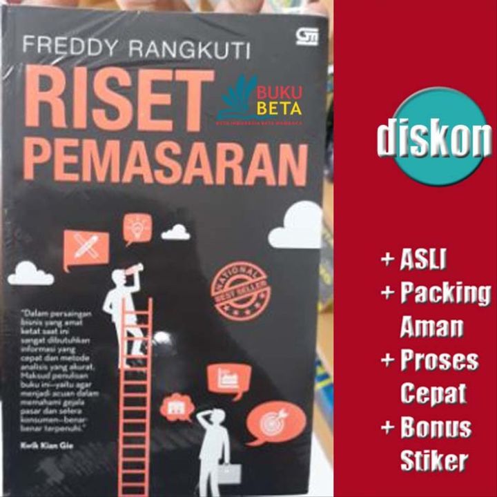 Buku Beta - Riset Pemasaran - Freddy Rangkuti | Lazada Indonesia