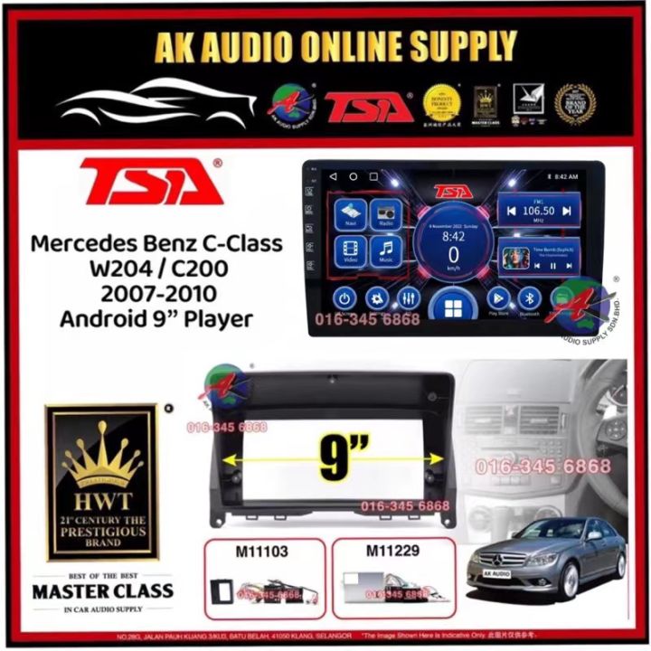 [ MTK 2+32GB ] TSA Mercedes Benz C-Class W204 / C200 2007 - 2010 ...