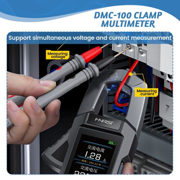 -100 Clamp Multimeter -100 Smart Clamp Meter Fully Automatic ...