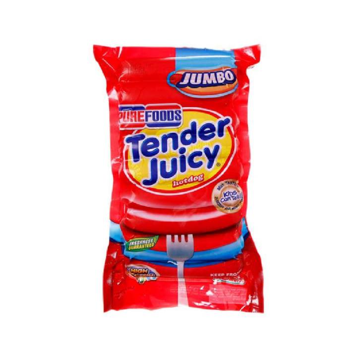 Purefoods Tender Juicy Jumbo Hotdog (1kg) - [Same Day Delivery cut off ...