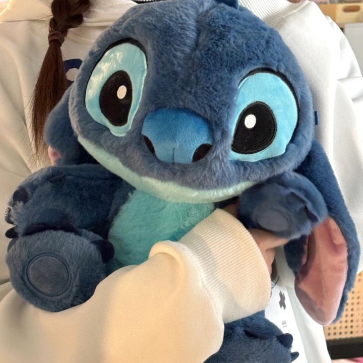 Disney Stitch Plush Toys Kawaii Soft Blue Purple Elf Disney Stitch ...
