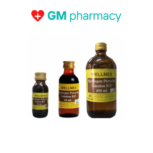 Wellmex Hydrogen Peroxide 6% (30 / 60 / 450mL) | Lazada