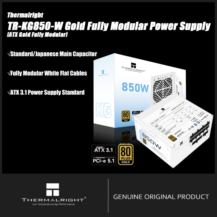 Thermalright TR-KG650/750/850 White (650W,750W,850W Power Supply Units ...