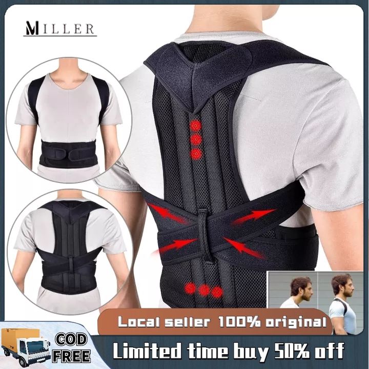 【Ready Stock】1 Pcs Sports Back Posture Corrector for Women and Men Back ...