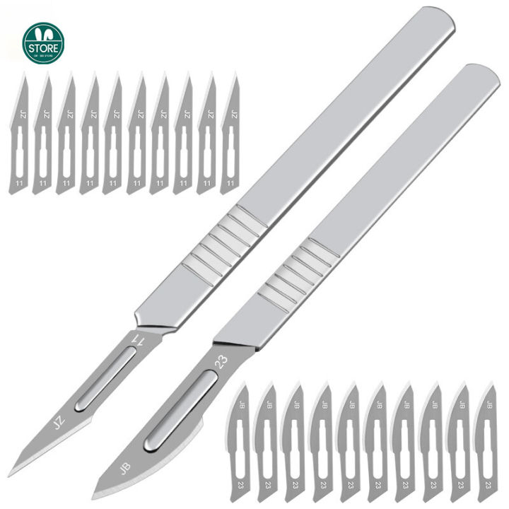 Industrial surgical blade Tool steel scalpel handle No. 11 No. 23 blade ...