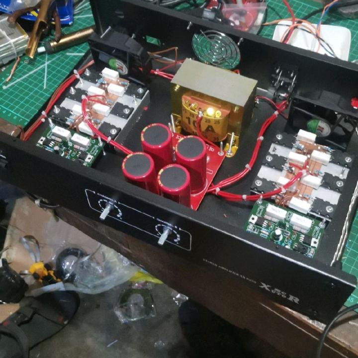 POWER AMPLIFIER RAKITAN 10A CT45 2 CHANNEL / STEREO | Lazada Indonesia