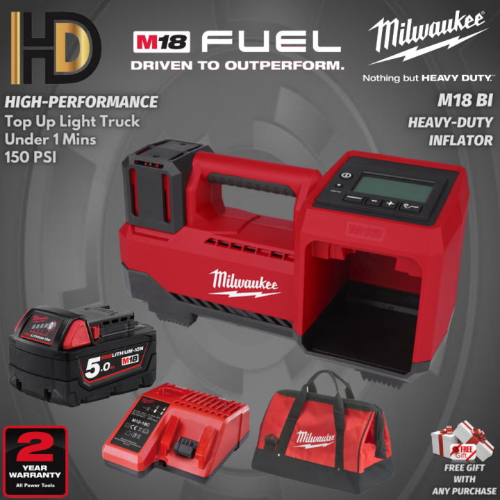 Milwaukee M18 BI Inflator / New Mode Heavy Duty Inflator / 2023 New ...