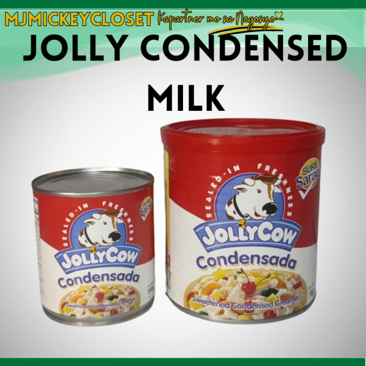 Jolly Cow Condensed Milk, Condensada 390g 1Kilo laz1 | Lazada PH