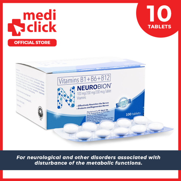 Neurobion - 10 TABLETS | Lazada PH