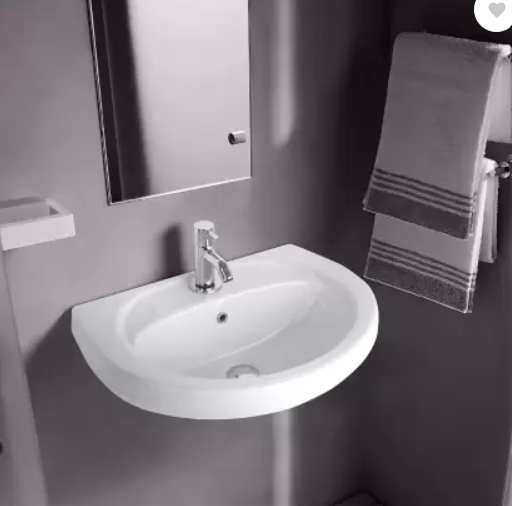 Wall hung Lavatory / Ceramic wall hung lavatory / Bathroom Sink | Lazada PH