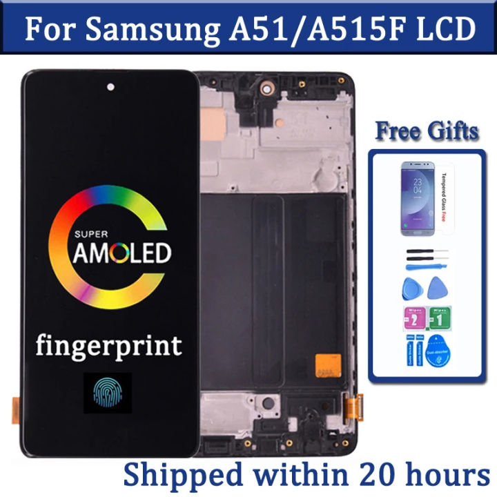 Super AMOLED Display For Samsung A51 LCD A515 A515F/DS A515FD A515 LCD ...