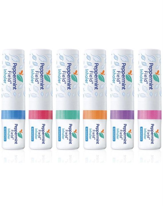 2IN1 PEPPERMINT FIELD AROMATIC INHALER METHOL RELIEF NASAL CONGESTION ...