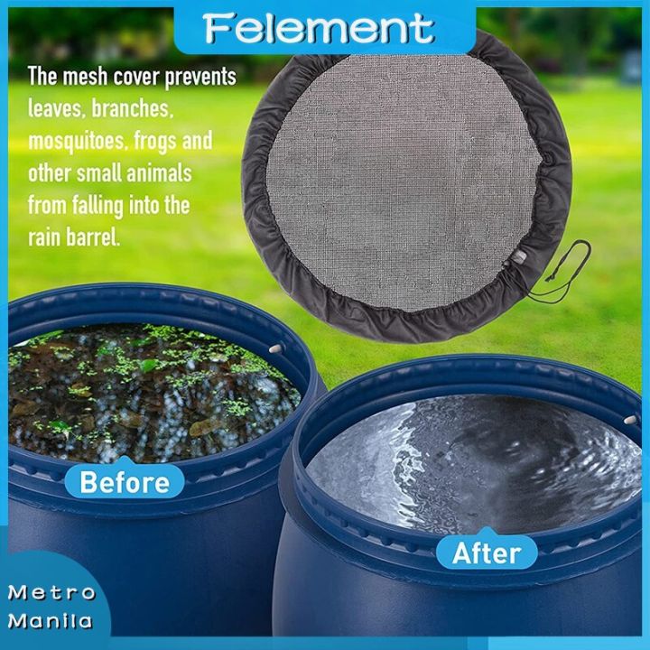 Dia 60cm Anti-Mosquito Rain Barrel Cover Buckets Water Protection Lid ...