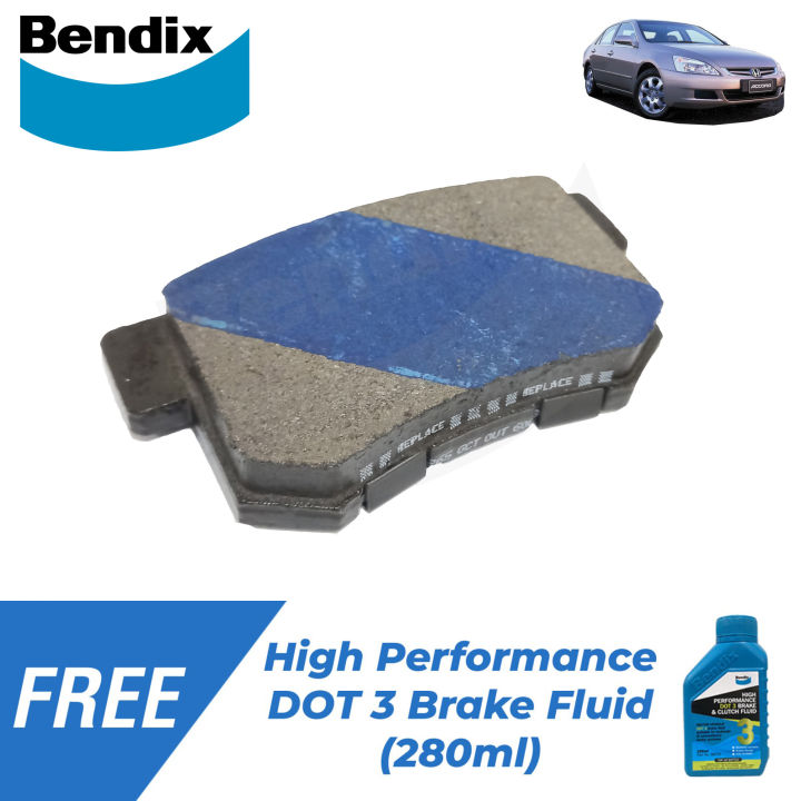 Bendix Brake Pads GCT DB1265 Rear Set for Honda Accord 1993-2007 | Lazada PH